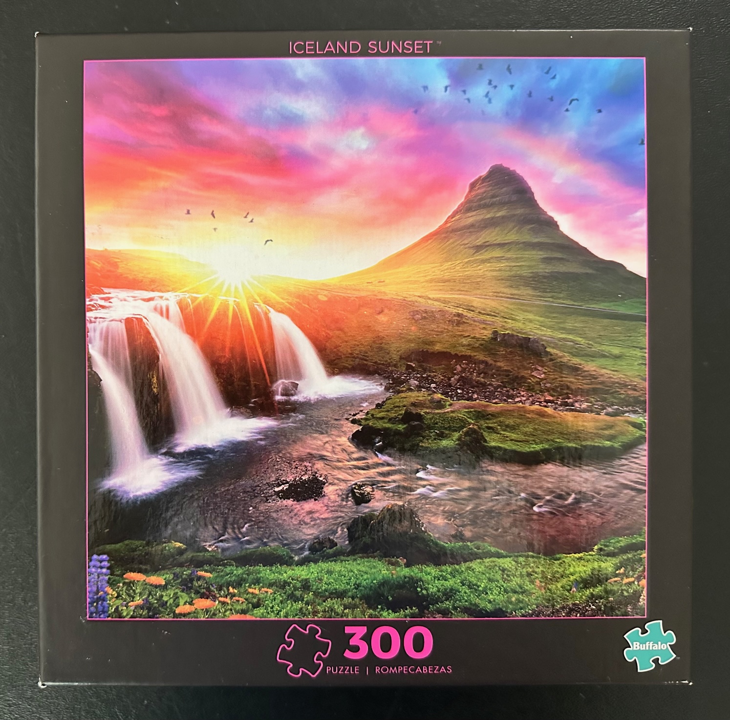 30284 - Buffalo - 18" x 18" - Iceland Sunset - 300 Piece - Puzzles on ...