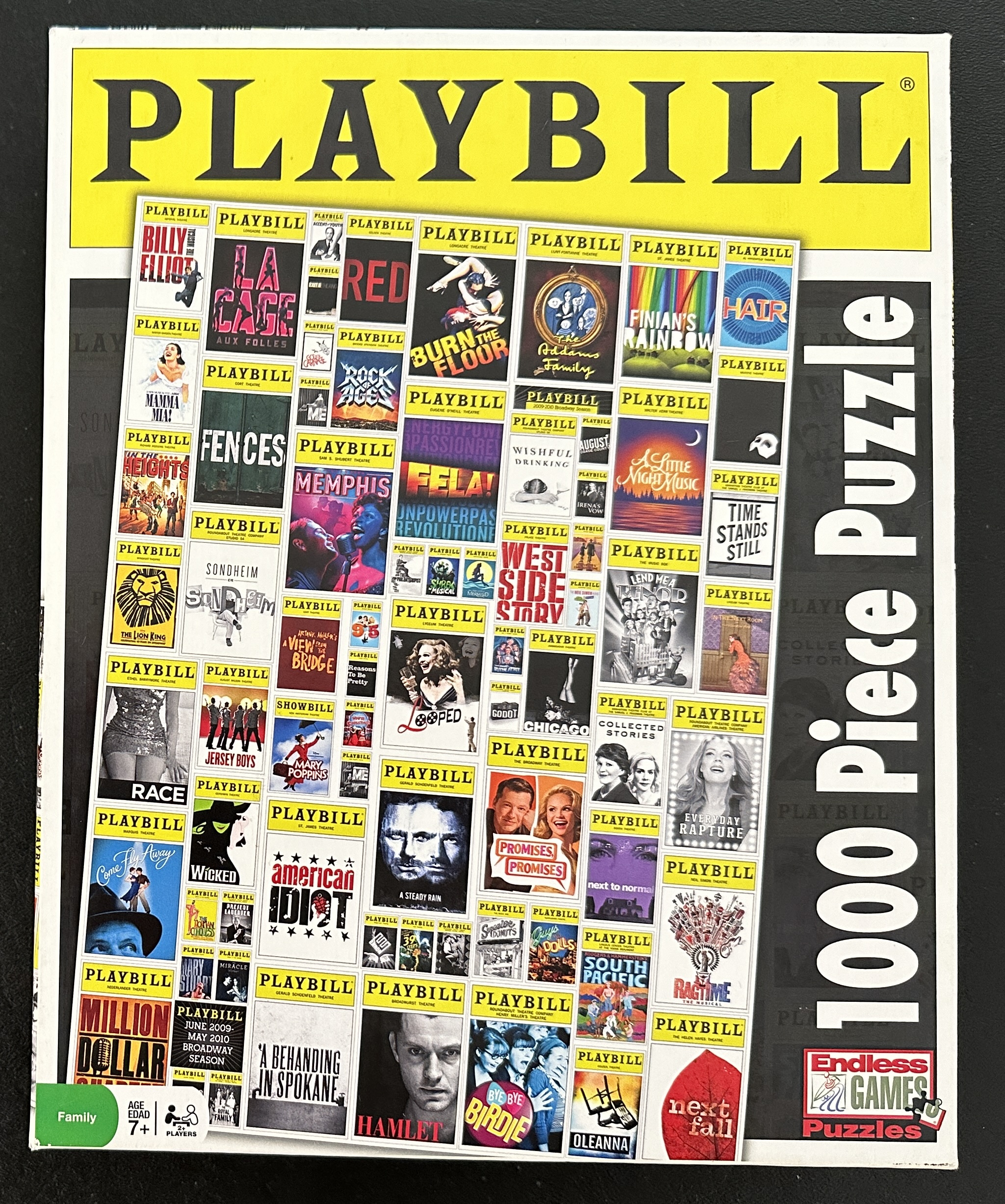 10432 - Endless Games Puzzles - 19" x 26" - Playbill - 1000 Piece ...
