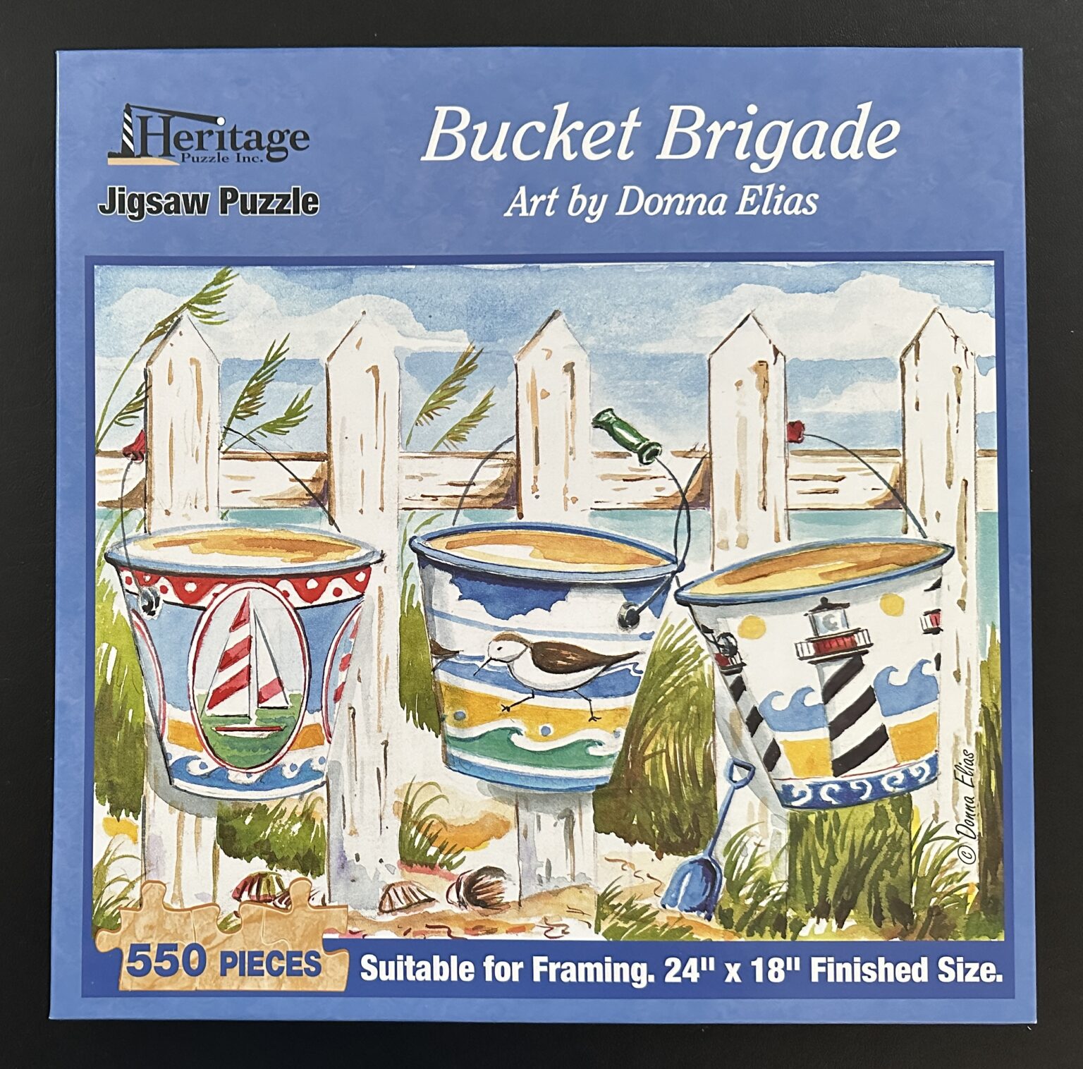 50191 - Heritage - 24" x 18" - Heritage - Bucket Brigade - 550 Piece ...