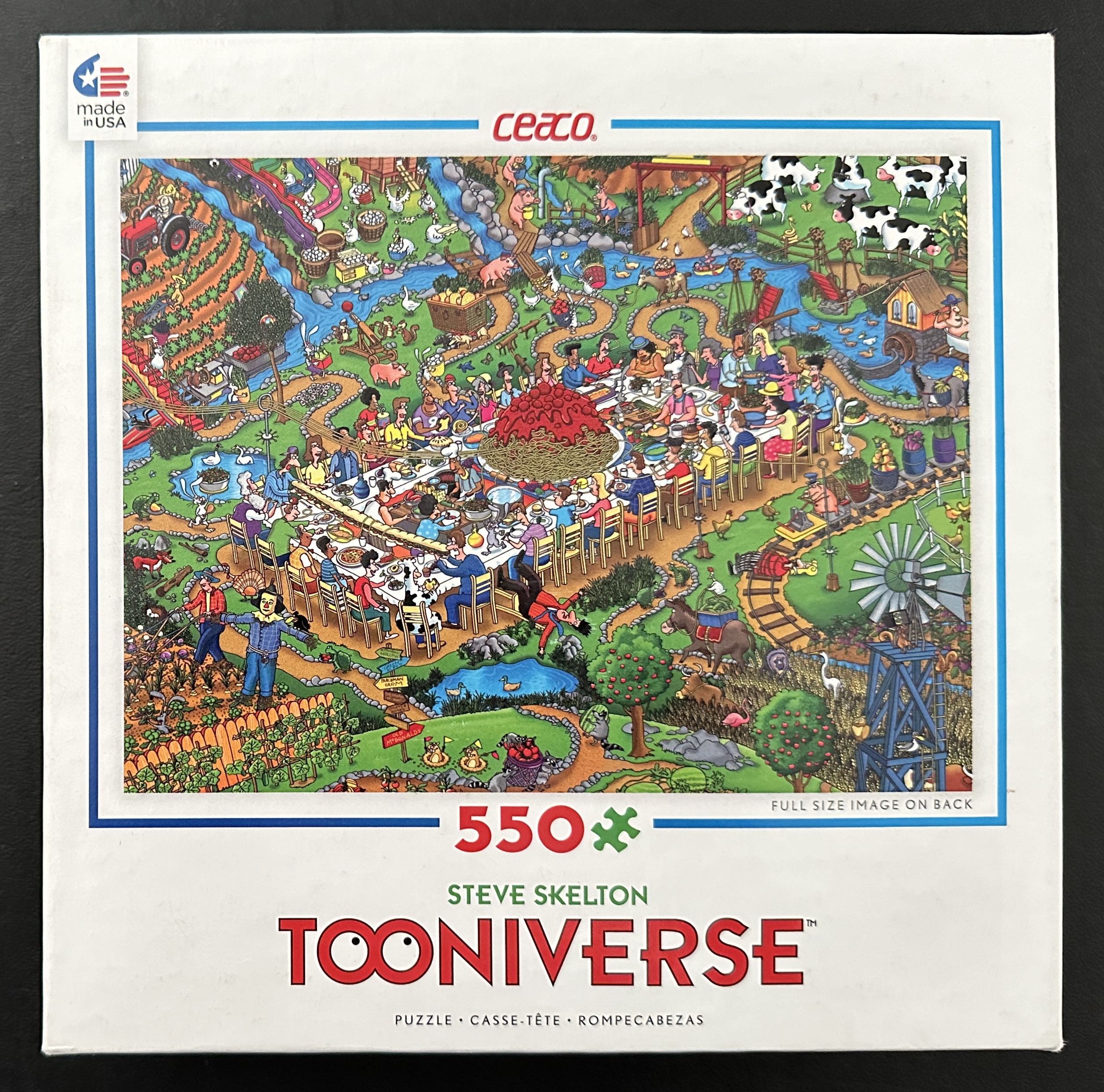 50531 - Ceaco – 24″ x 18″ – Steve Skelton – Tooniverse – Farm To Table ...