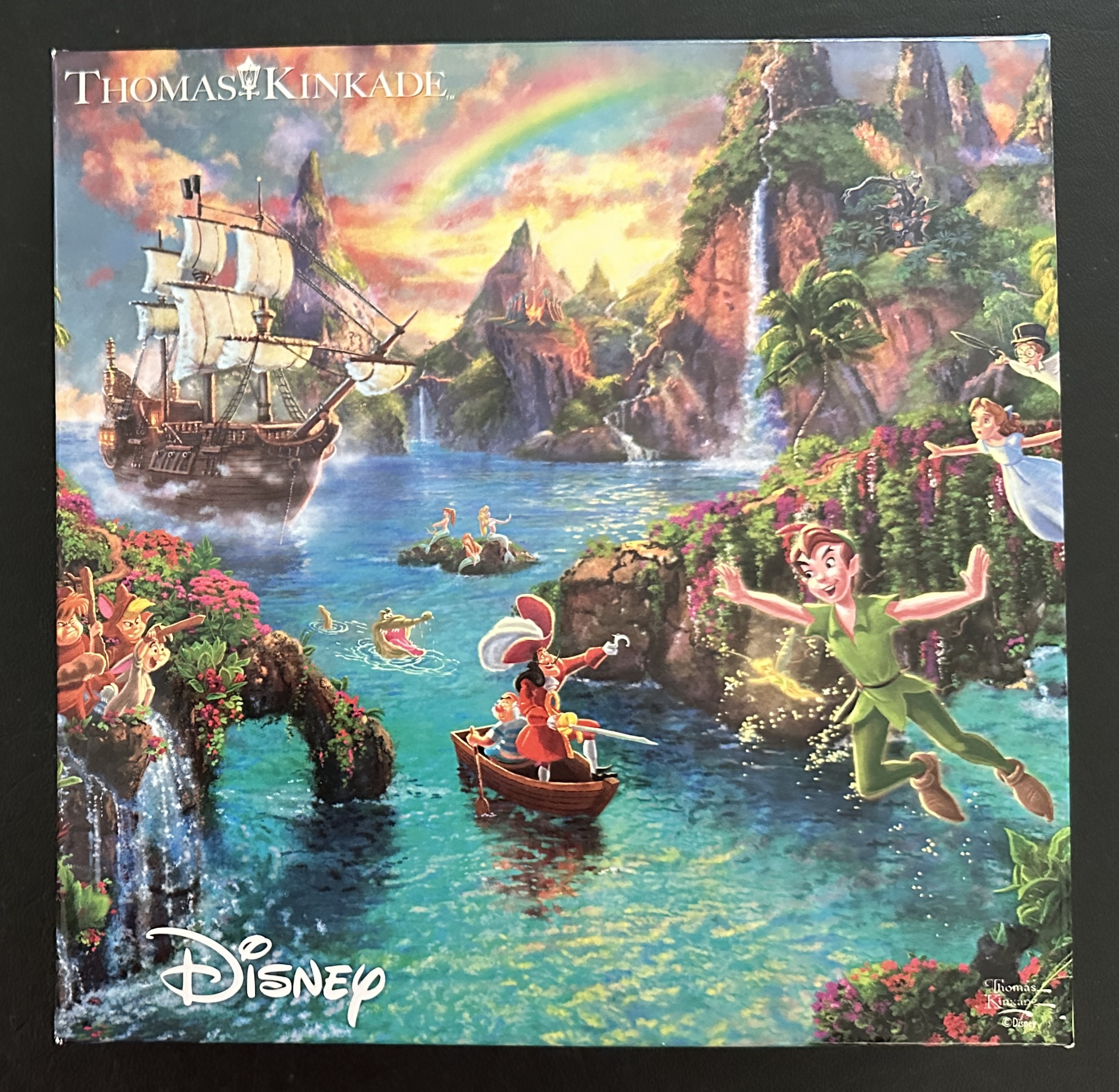 70031 – Ceaco – 24″ x 18″ – Thomas Kinkade - Peter Pan's Never Land - 750 Piece - Puzzles on Wheels