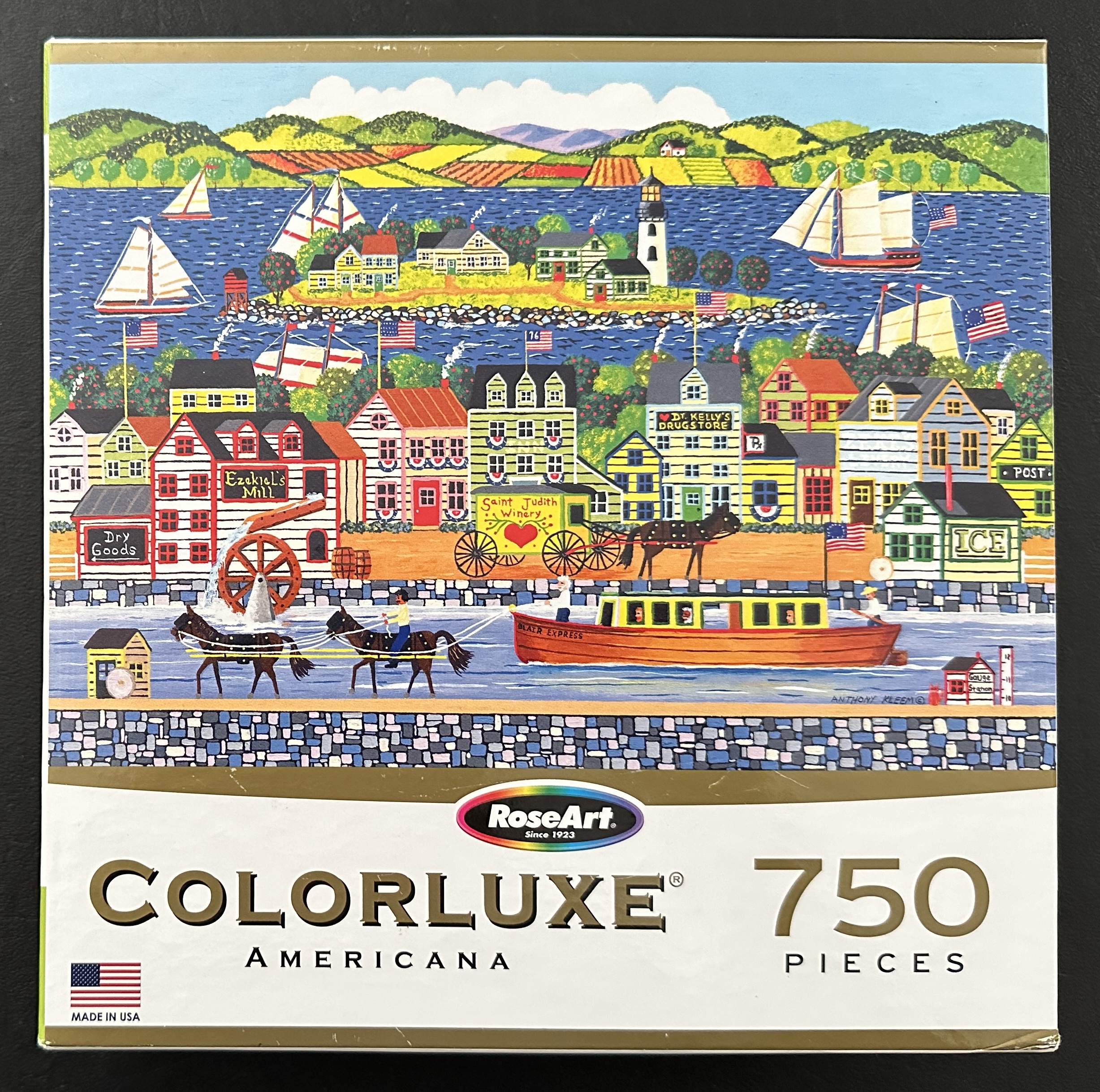 70044 - RoseArt - Colorluxe Americana - 23.5" x 16.5" - Anthony Kleem ...