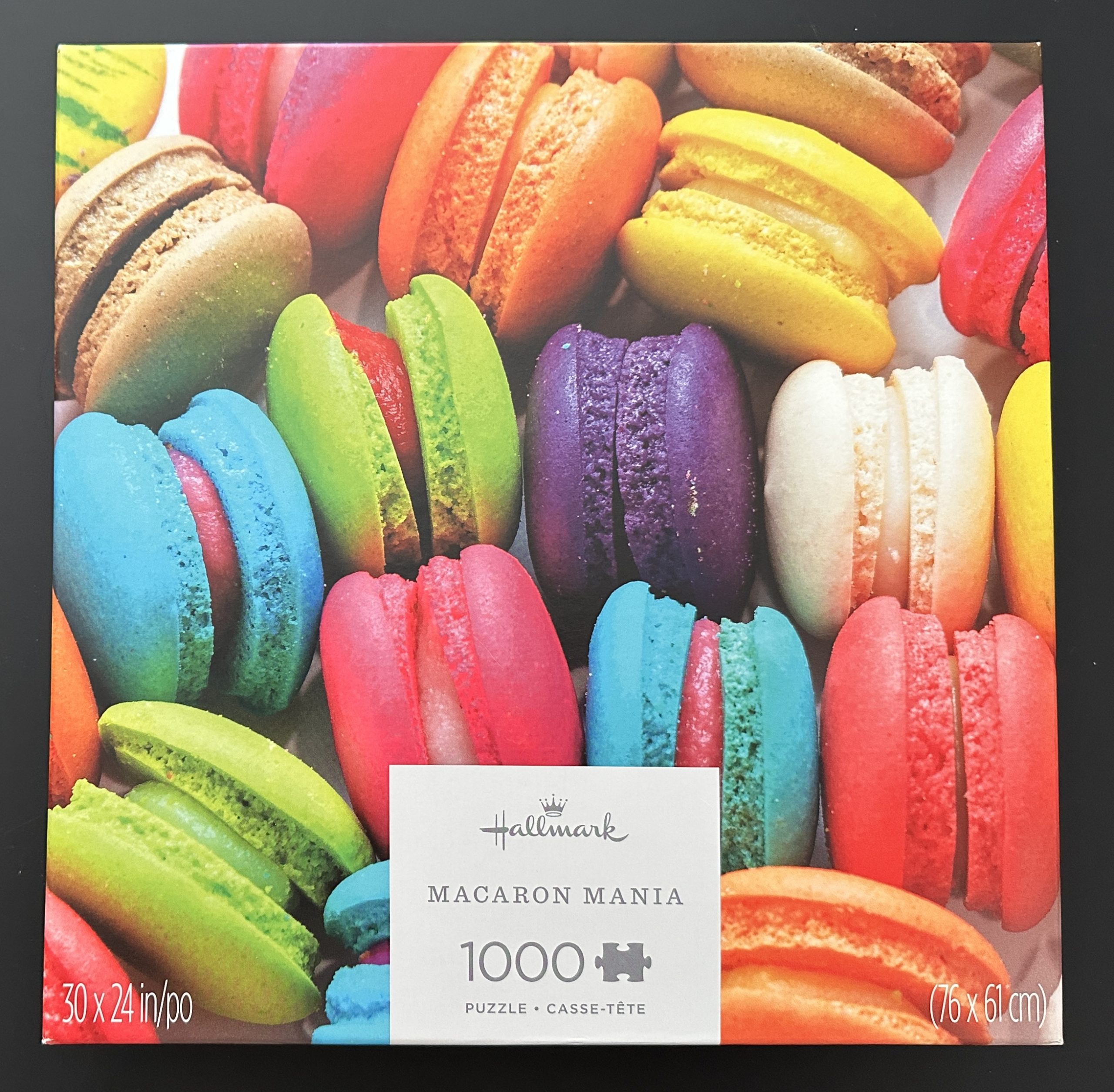 10157 - Hallmark - 30" x 24" – Macaron Mania – 1000 Piece - Puzzles on ...