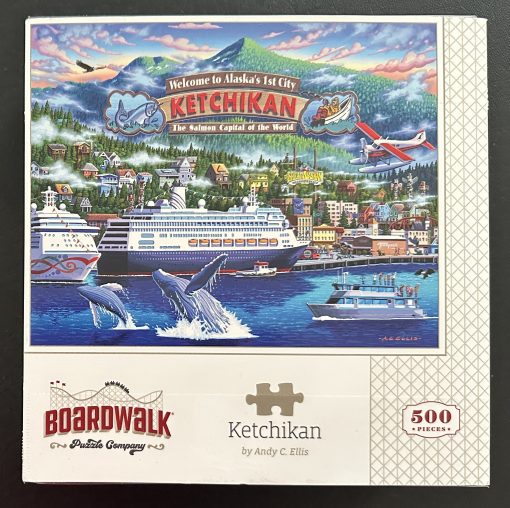 50095 - Boardwalk - 16" x 20" – Andy C. Ellis - Ketchikan – 500 Piece ...
