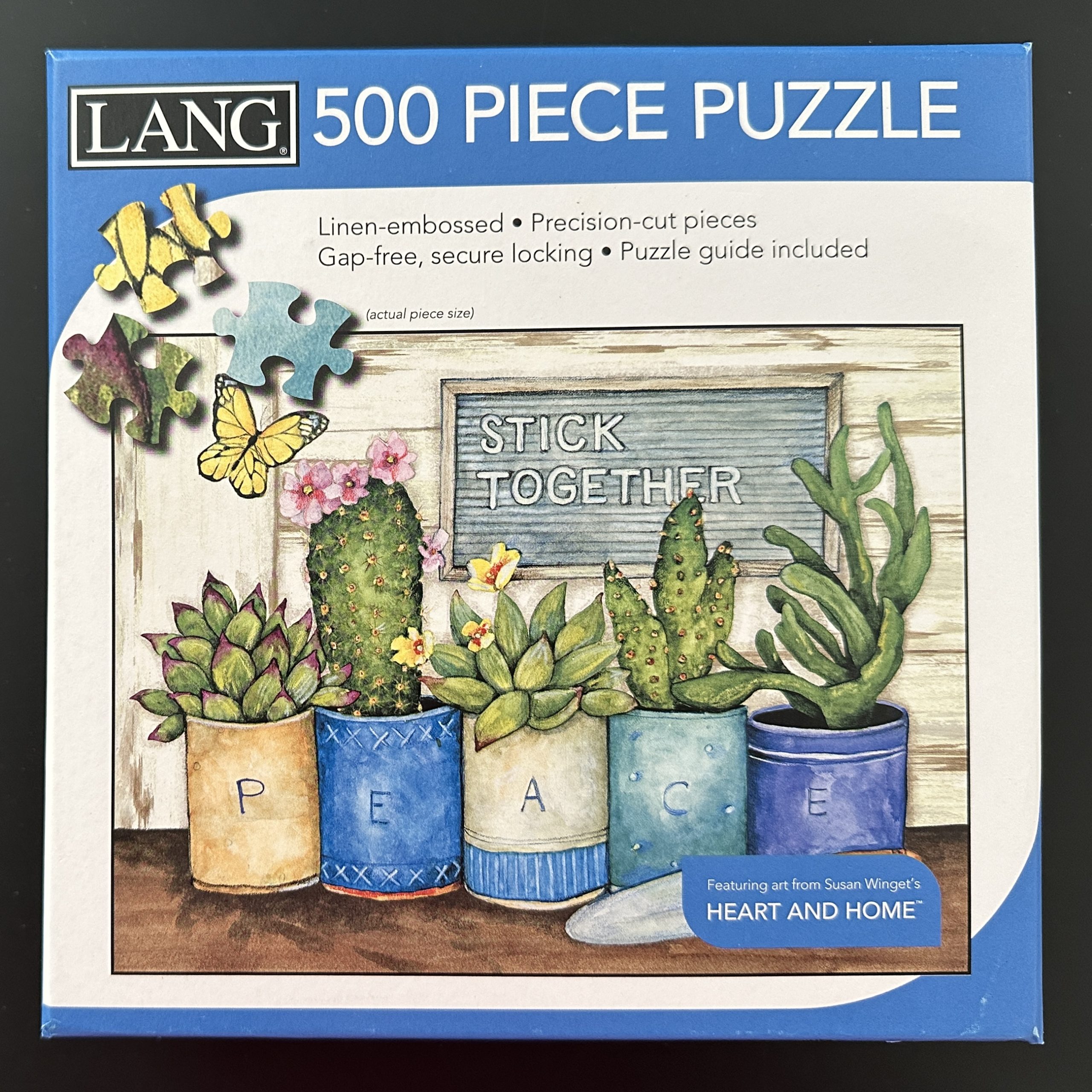 50166 - Lang - 24" x 18" - Susan Winget - Stick Together - 500 Piece ...